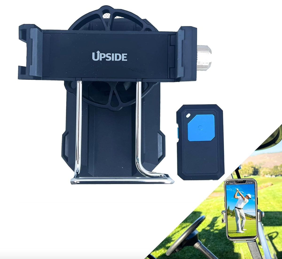 Upside Golf Magnetic Selfie Record Golf Phone Holder– UPSIDEGOLF